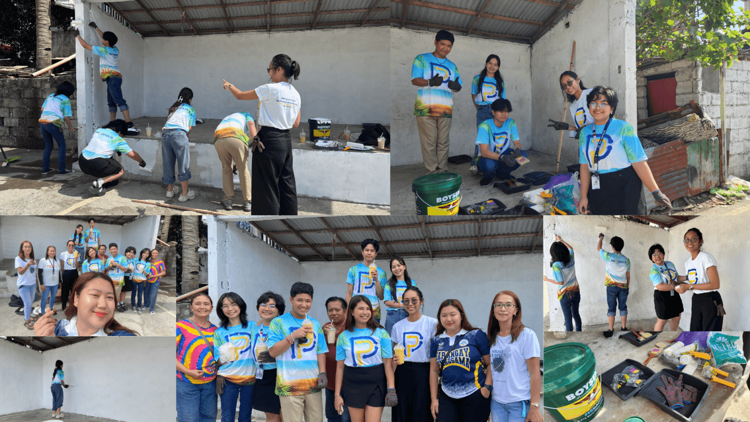 CSR Activity — Repainting Community Spaces